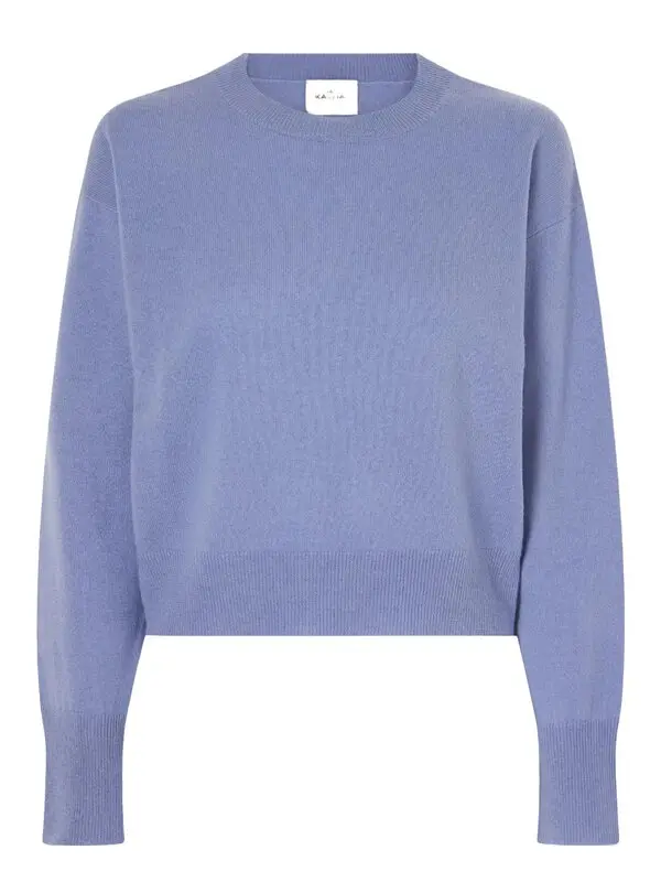 Le Kasha Cropped Organic Cashmere Sweater - No