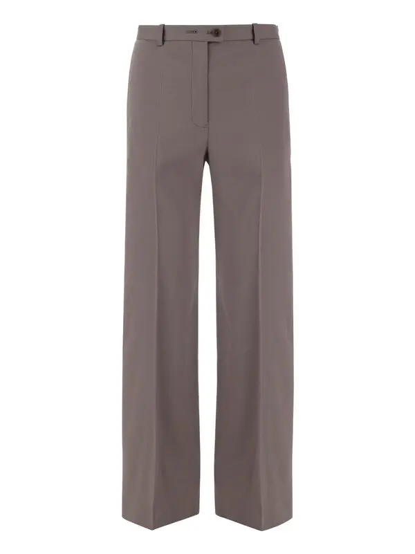 JIL SANDER Casual Pants With Belt Loops - Brown