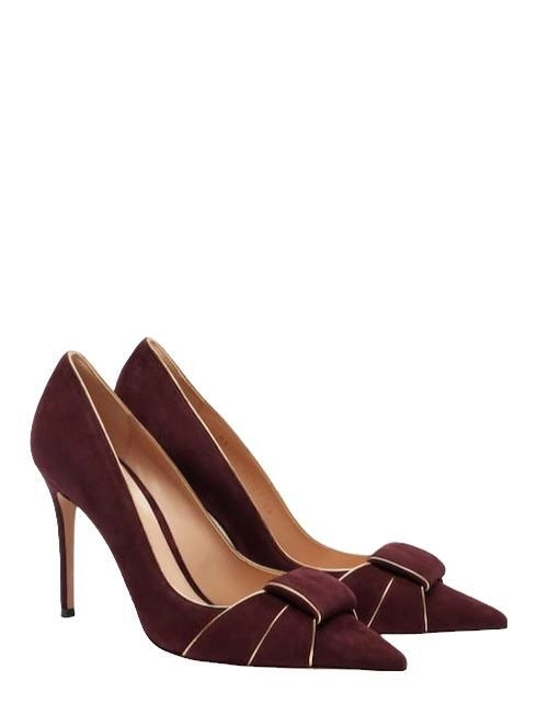 GIANVITO ROSSI Suede Pumps - Brown