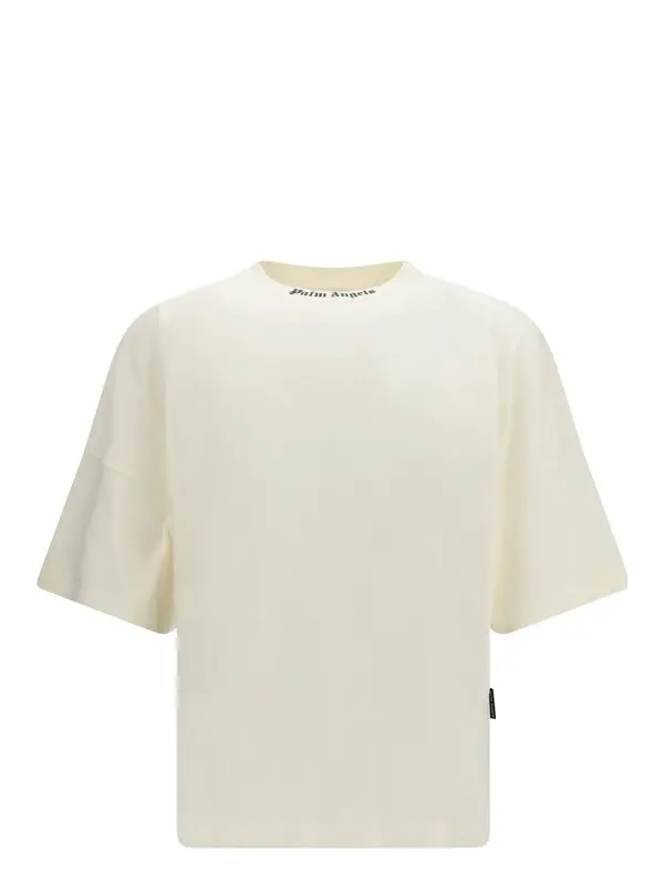 Palm Angels Short-sleeved T-shirt - Cream