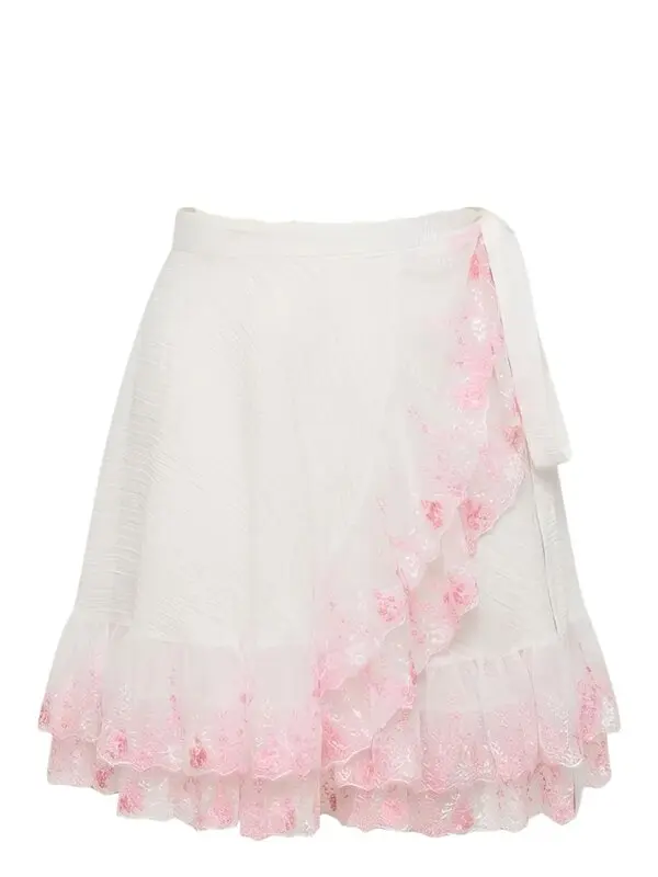 GLAM ON YOU Alba Skirt - White