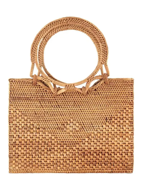 OHSUN Neutrals Marais Rattan Bucket - Brown