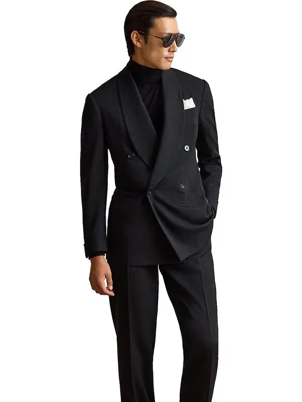 Ralph Lauren Kent Handmade Wool-cashmere Tuxedo - Black
