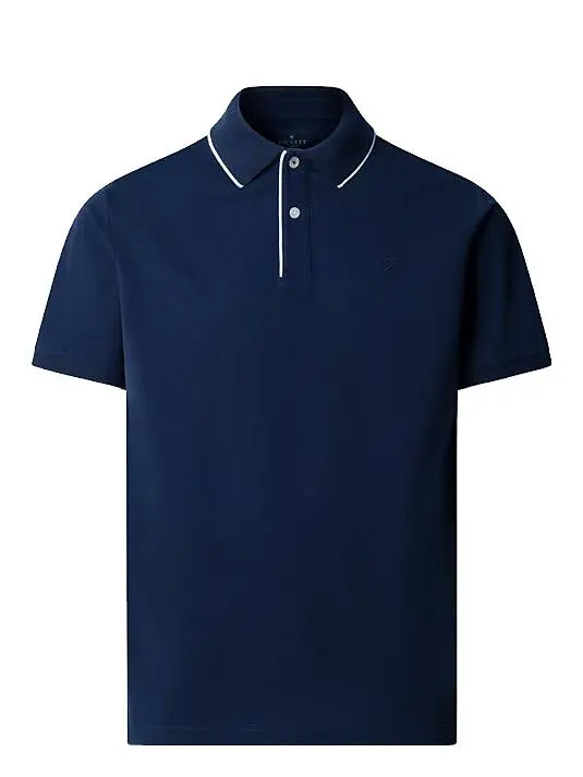 HACKETT Logo-embroidered Short-sleeve Cotton Polo - Old Navy