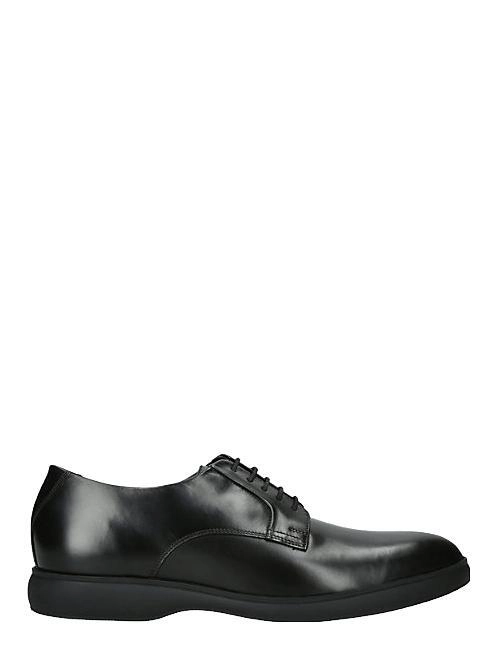 LOAKE Irwin Leather Oxford Shoes - Black