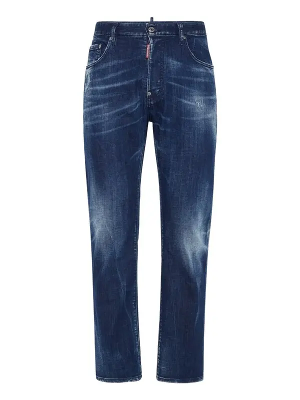 Dsquared2 Dark Milky Way Wash 642 Jeans - Blue