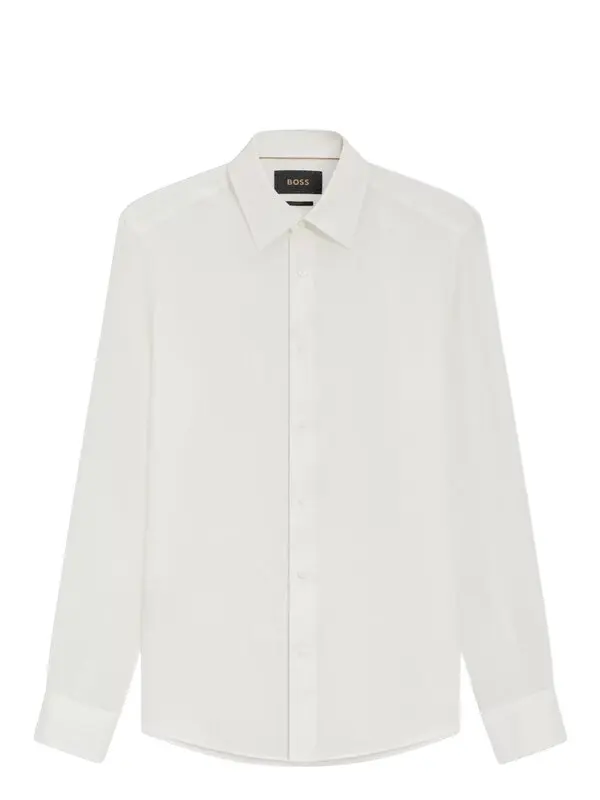 Hugo Boss Slim-fit Shirt - White