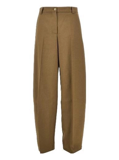 Pinko Casual Trousers With Belt Loops - Brown