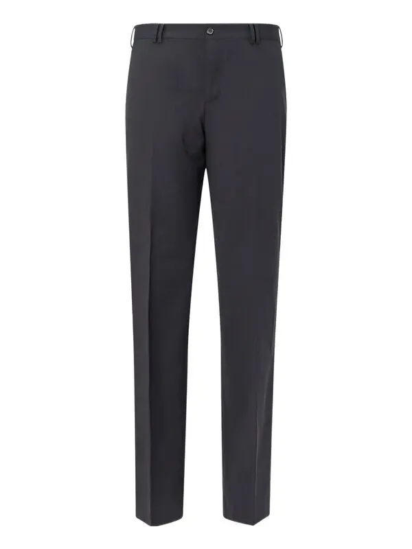 PT TORINO Belt-loops Tailored Trousers - Black