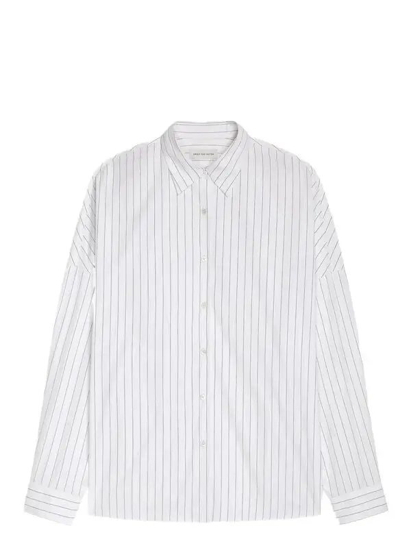 Dries Van Noten Casia Striped Shirt - White
