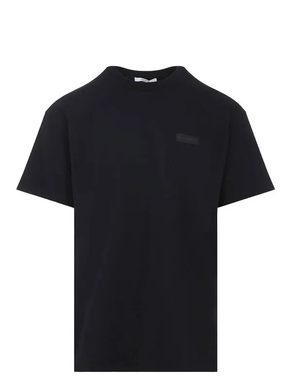 Givenchy Paris Gros Grain Cotton T-shirt - Black