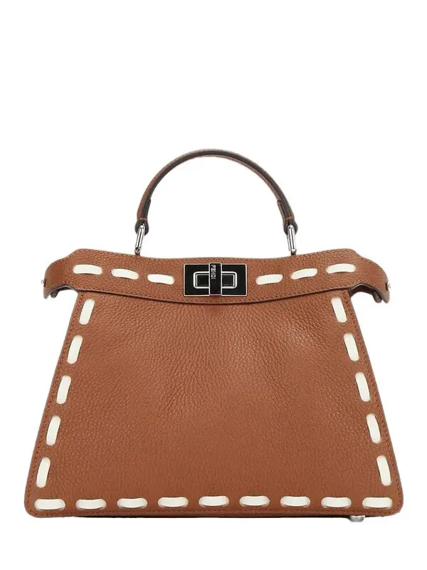 Fendi Peekaboo Iseeu Small Sellier Bag - Brown