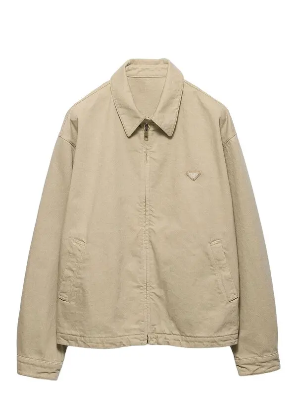 Prada Old Denim Blouson Jacket - Multicolor