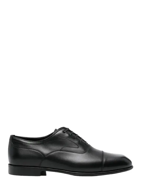 FERRAGAMO Trinity Oxford Shoes - Black