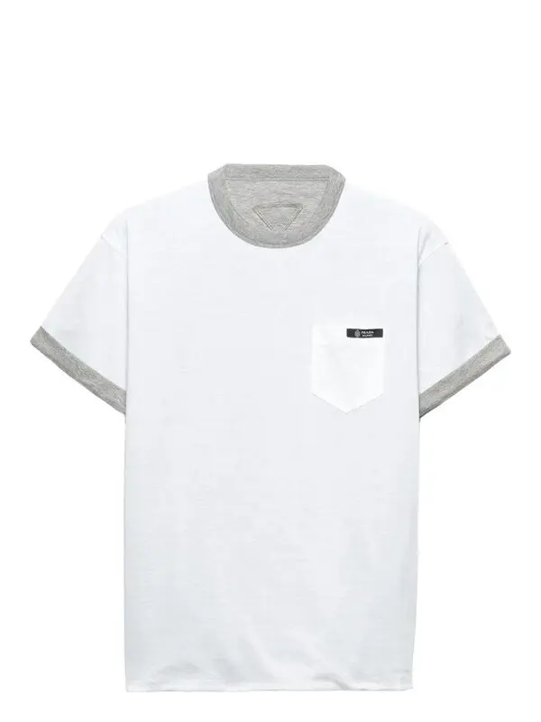 Prada Reversible Cotton T-shirt - White