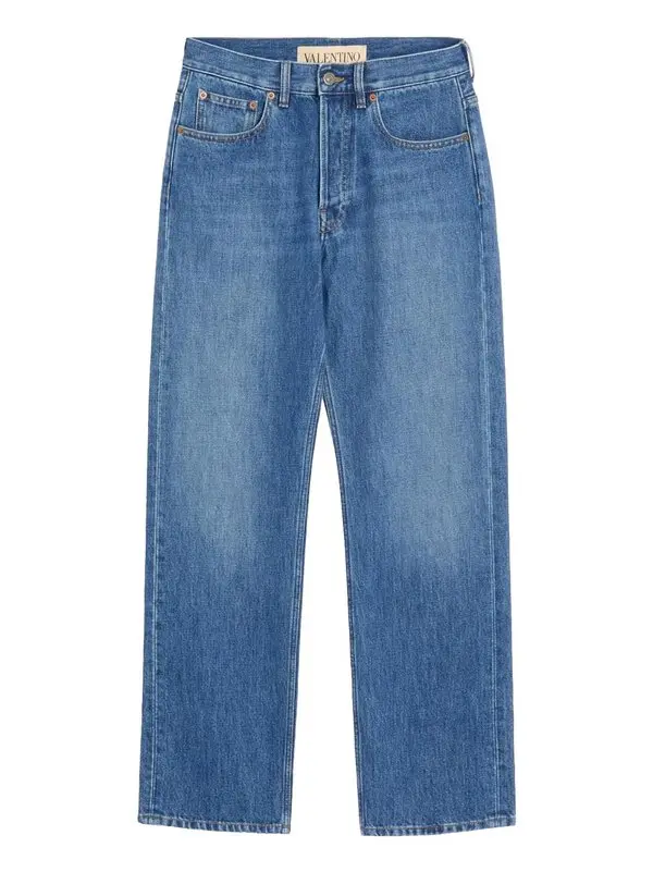 Valentino Garavani Five Pockets Flared Jeans - Blue
