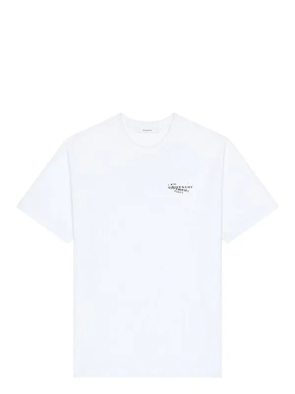 Givenchy Stamp Print Cotton T-shirt - White