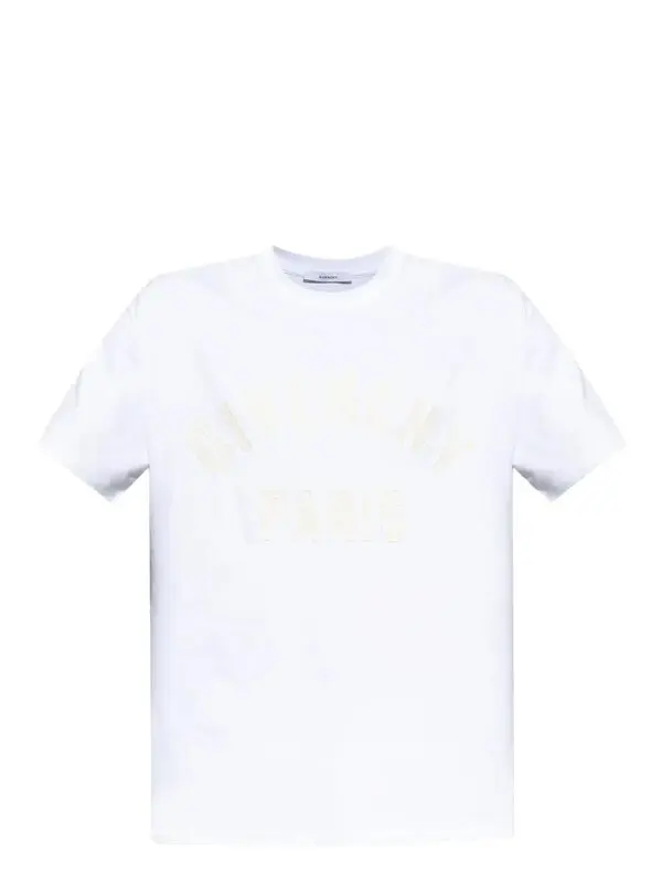 Givenchy Paris Embroidery Cotton T-shirt - White