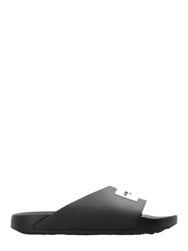 Givenchy Rubber Flat Mules - Black