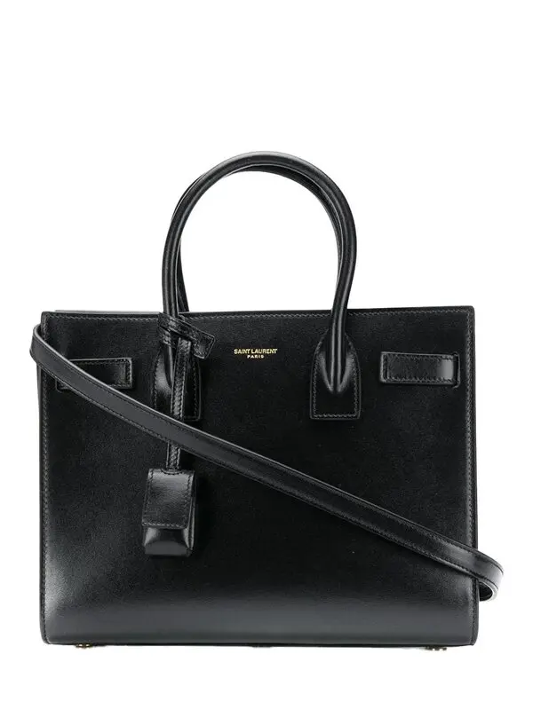 Saint Laurent Sac De Jour Baby In Smooth Leather - Black