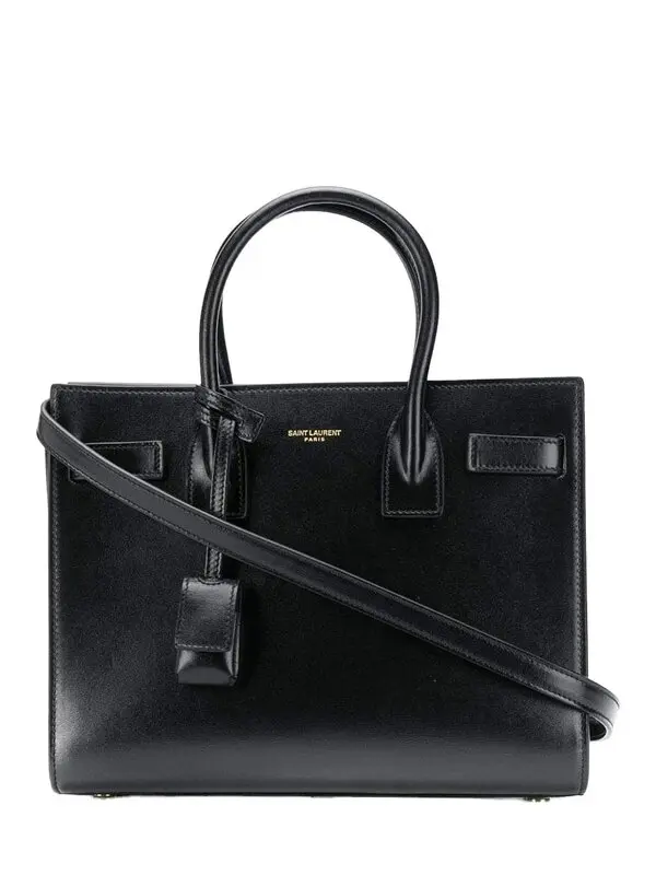 Saint Laurent Sac De Jour Baby In Smooth Leather - Black