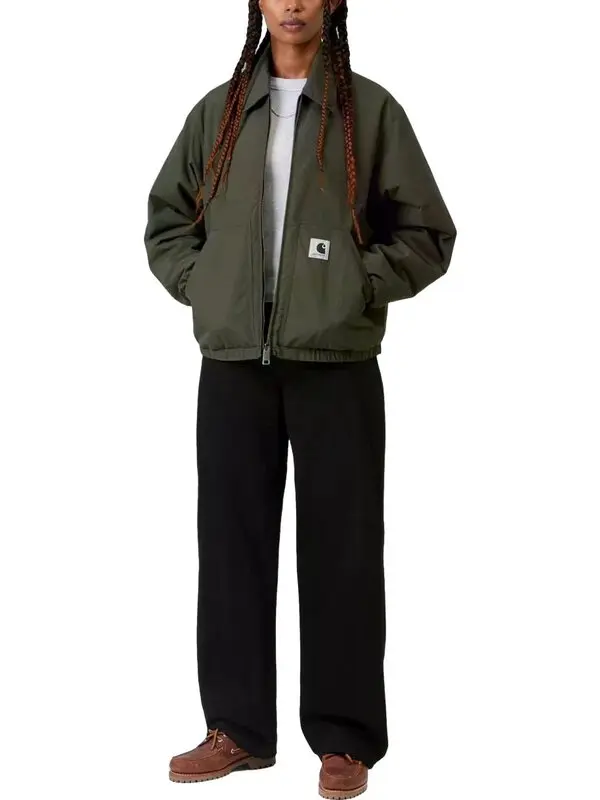 Carhartt Work In Progress Stanwood Logo-patch Jacket - Green