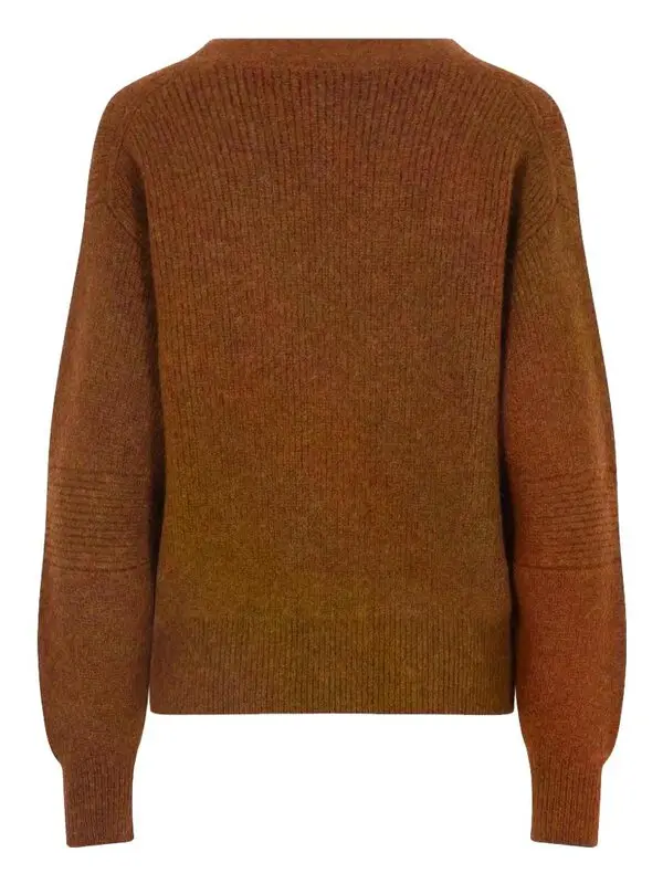 Isabel Marant Étoile V-neck Ribbed Cardigan - Brown
