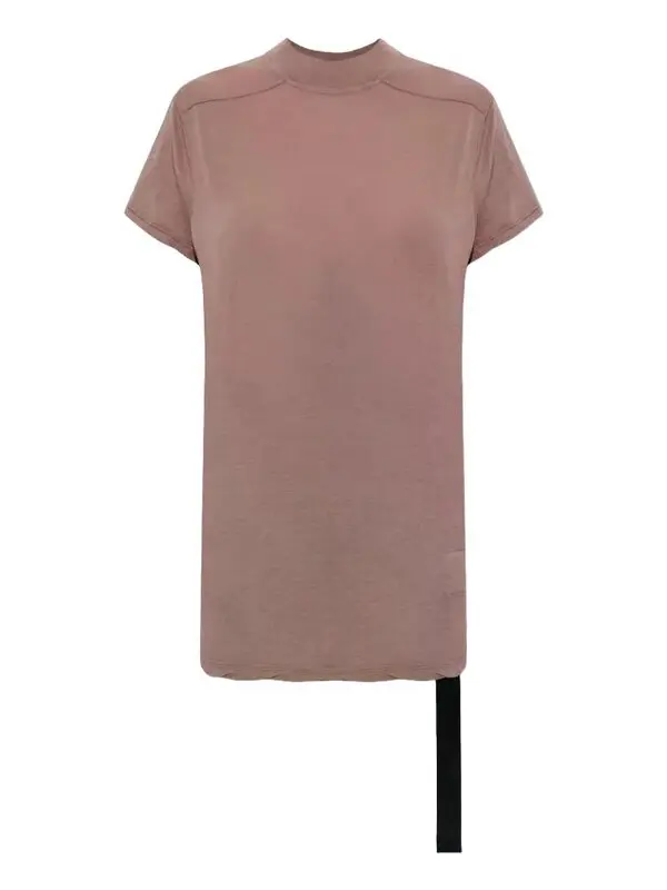 Rick Owens Cotton Jersey Crewneck T-shirt - Neutrals