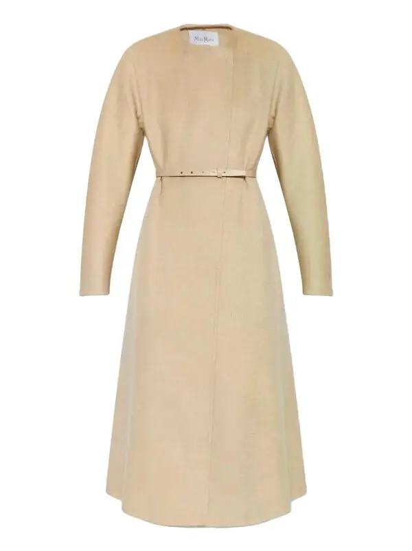 Max Mara Umico Belted Coat - Neutrals