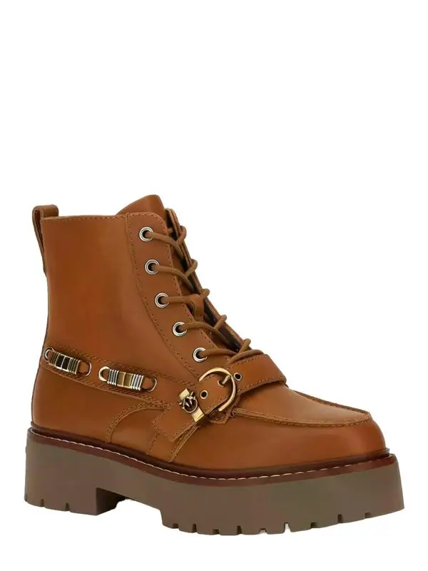 Pinko Ankle Boots Calf Leather - Brown