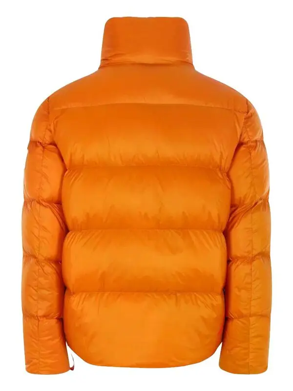 AFTER/LABEL Chamonix Logo-patch Down Jacket - Orange