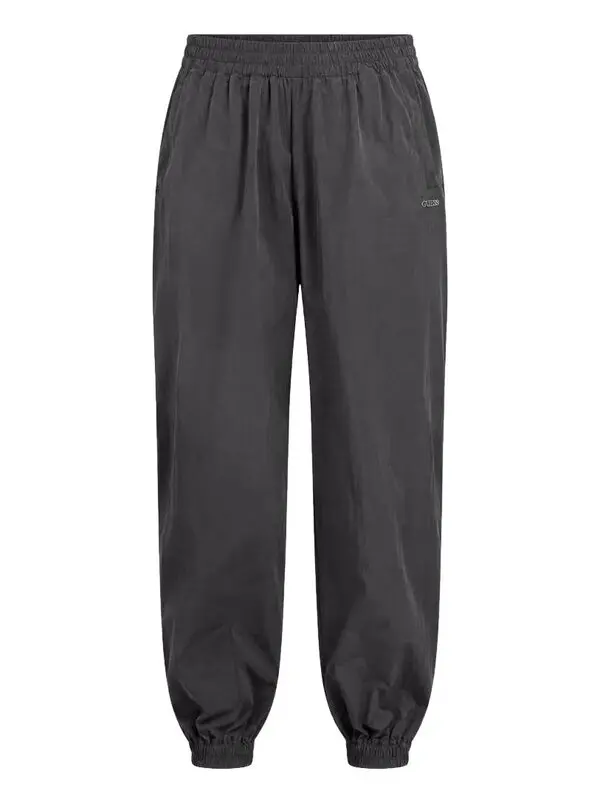 Guess Logo Print Track Pants - Grey