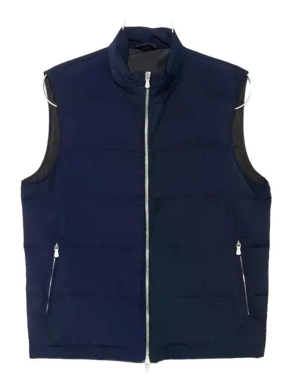 Eleventy Padded Gilet - Blue