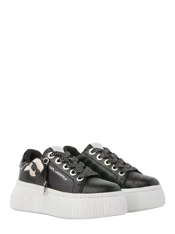 Karl Lagerfeld Ikon Nft Kreeper Sneakers - Black