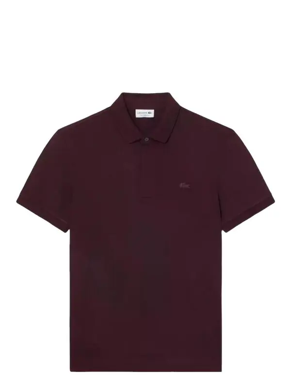 Lacoste Logo-patch Polo Shirt - Red