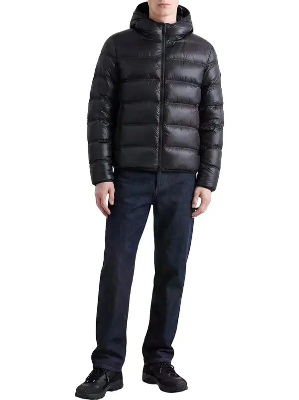 Moncler Guadiana Quilted Hooded Down Jacket - Black
