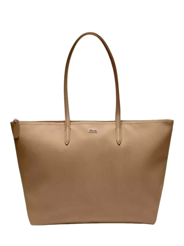 Lacoste Large L.12.12 Tote Bag - Neutrals