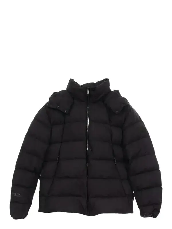 Moncler Quilted Hooded Jacket - Black