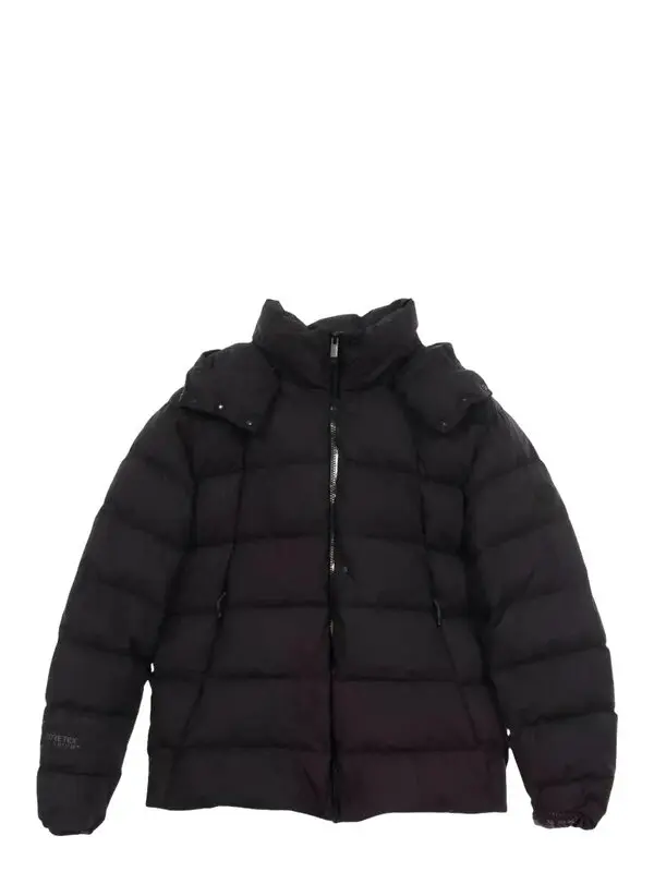 Moncler Quilted Hooded Jacket - Black