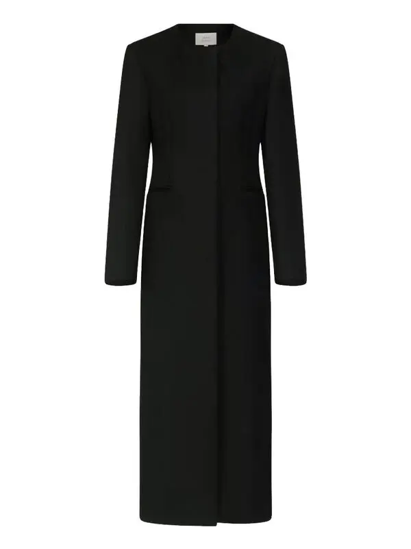 Loulou De Saison Arite Wool Coat - Black