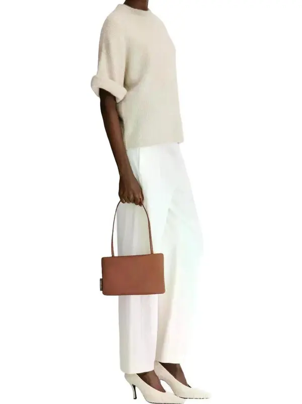 Loulou De Saison Tamia Rolled-sleeve Sweater - Neutrals