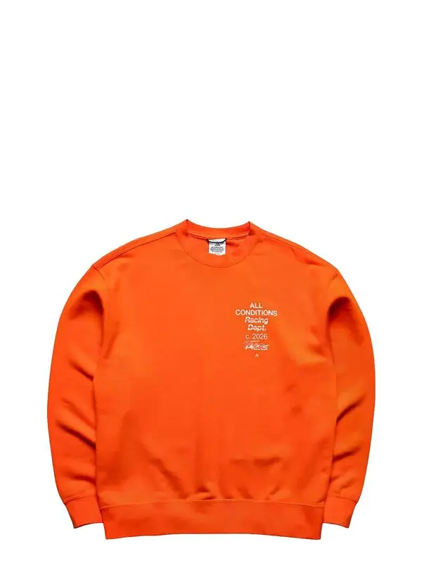 Nike Tuff Fleece Dri-fit Sweatshirt - Orange