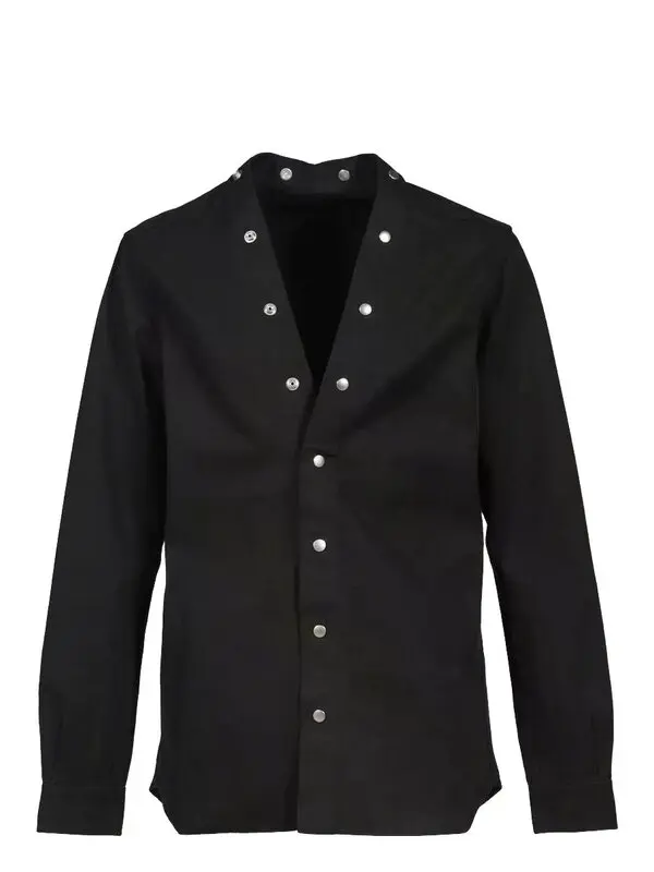 Rick Owens Larry V-neck Shirt - Black