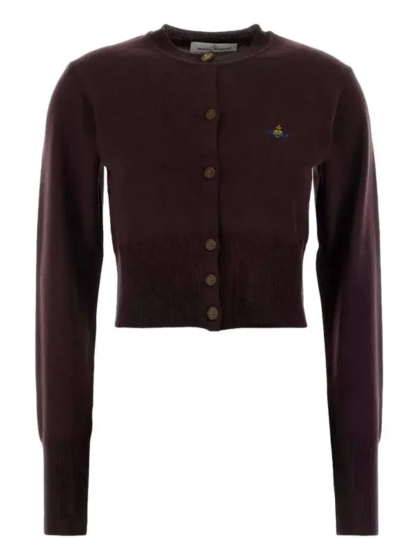 VIVIENNE WESTWOOD Bea Wool Cardigan - Red