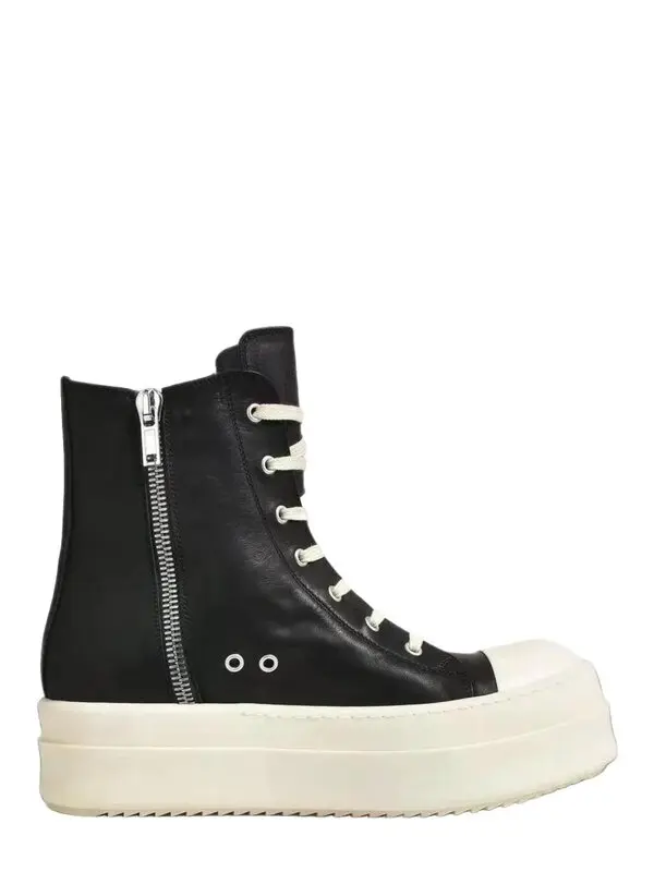 Rick Owens Mega Bumper Sneakers - Black