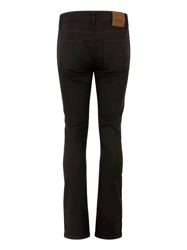 TOM FORD Slim-fit Five-pocket Jeans - Black