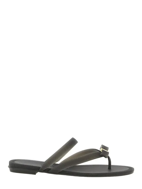 FERRAGAMO Jealsa' Sandals - Black