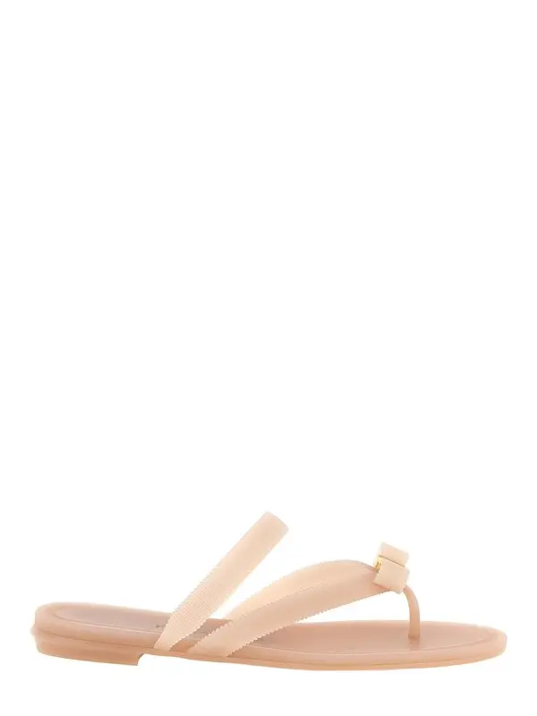FERRAGAMO Jealsa Thong Sandals - Pink