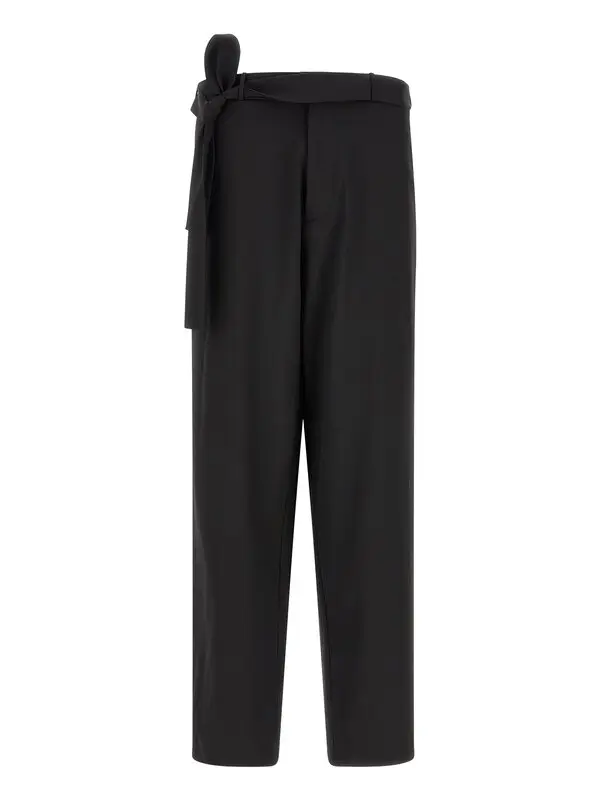 KIKO KOSTADINOV Laan' Wool Trousers - Black