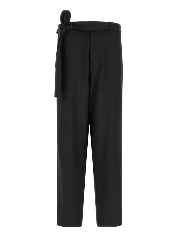 KIKO KOSTADINOV Laan' Wool Trousers - Black